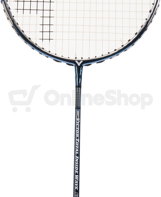 Badminton raketa Victor Total Inside Wave 6600 - stříbrná | OnlineShop.cz