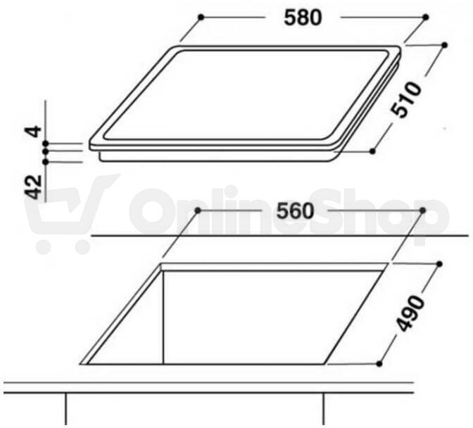 SET Trouba Whirlpool OAKZ9 6200CS IX + Sklokeramická deska Whirlpool ...