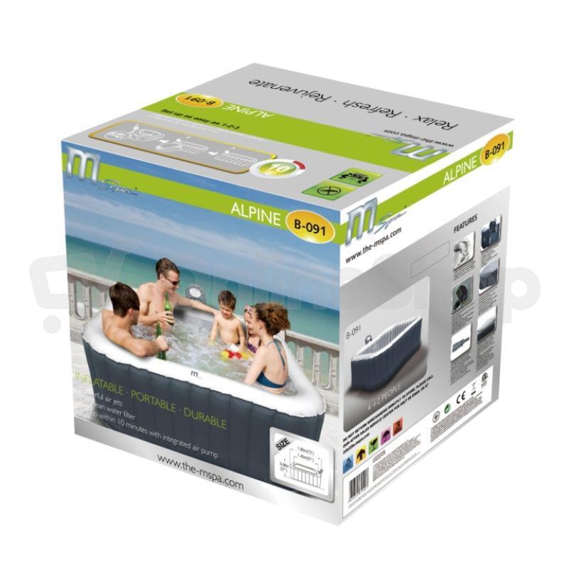 Bazén vířivý MSpa ALPINE M-019LS Lite | ONLINESHOP.cz