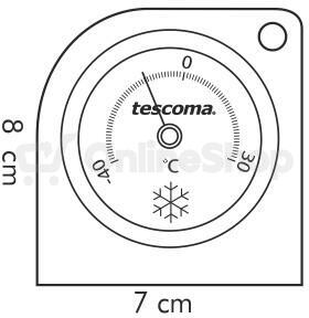 Teploměr do ledničky/mrazničky Tescoma GRADIUS | OnlineShop.cz
