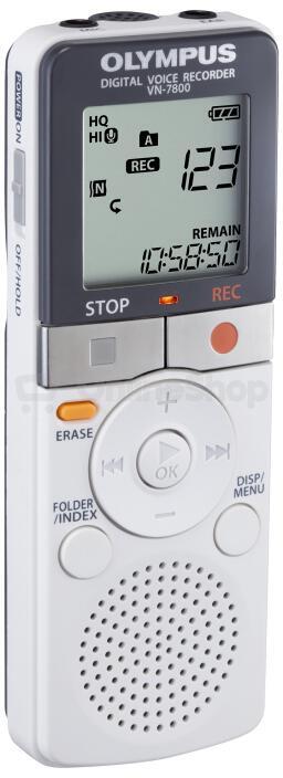Diktafon Olympus VN-7800, bílý | OnlineShop.cz