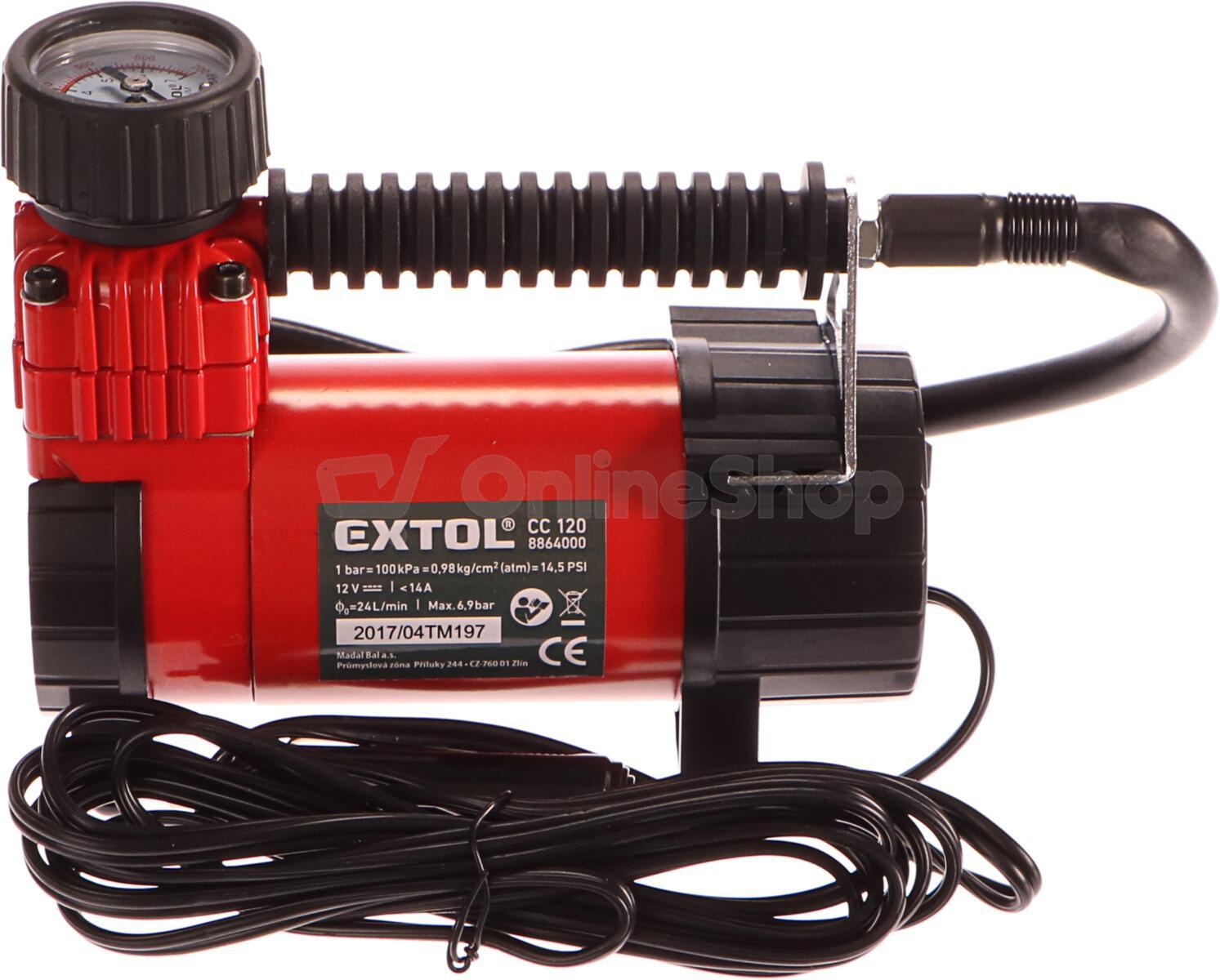 Kompresor Extol Premium do auta CC120 | ONLINESHOP.cz