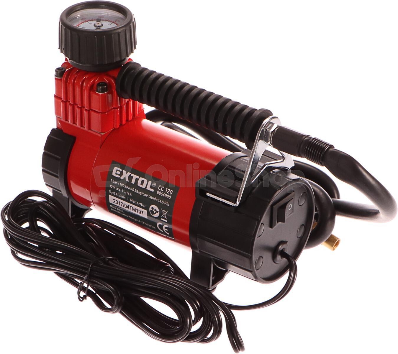 Kompresor Extol Premium do auta CC120 | OnlineShop.cz