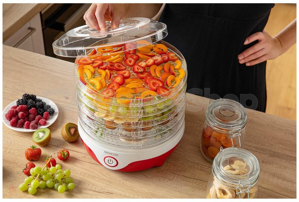 Sušička ovoce Sencor SFD 742RD | OnlineShop.cz