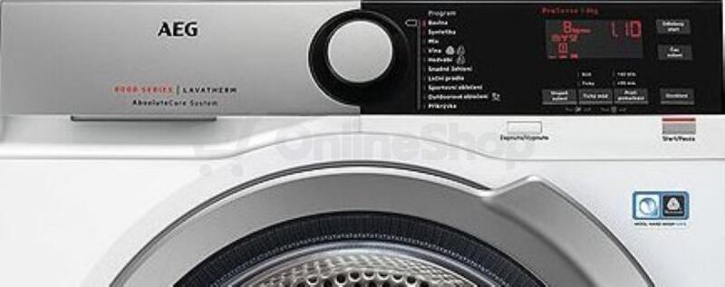 SET Pračka AEG Lavamat L9FEC49SC + Sušička AEG AbsoluteCare® T8DEE68SC ...