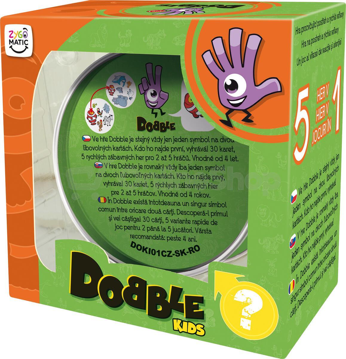 Karetní hra Dobble KIDS ADC Blackfire | ONLINESHOP.cz