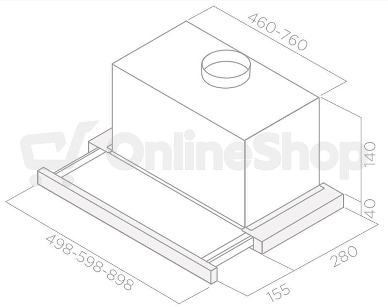Odsavač par ELICA ELITE 14 LUX WH/A/60 | OnlineShop.cz