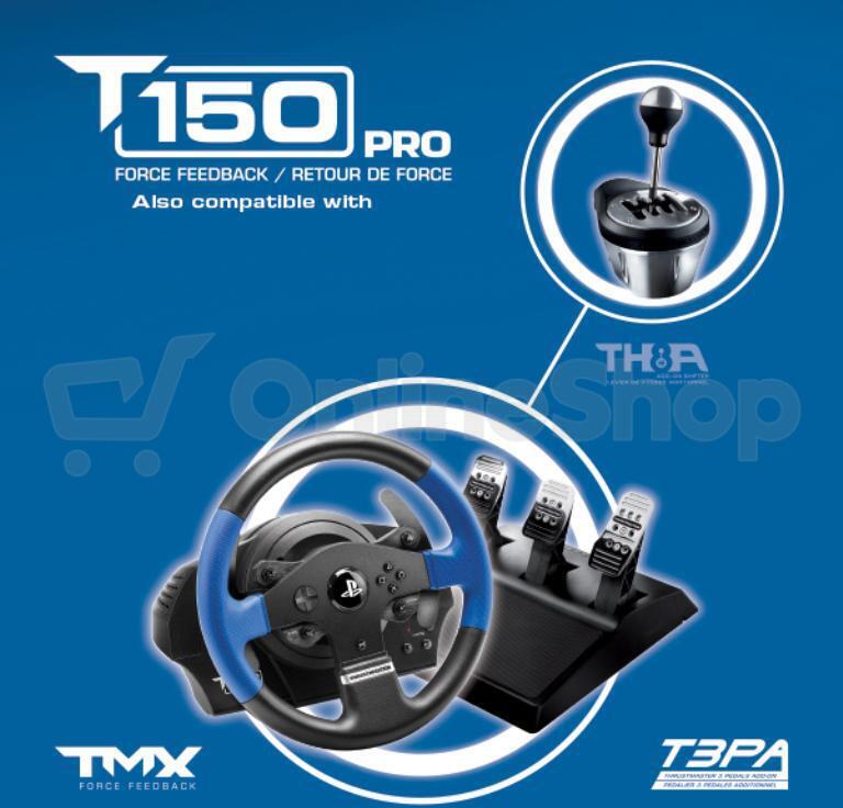 Thrustmaster Sada volantu T150 PRO a 3-pedálů T3PA pro PS5, PS4, PS4 ...