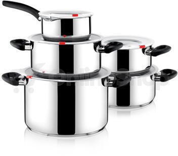 Plastové poklice Tescoma UNICOVER, 5 ks, pro sady nádobí PRESTO ...