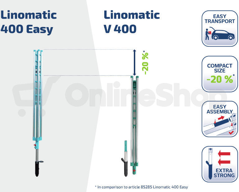 Zahradní sušák na prádlo Linomatic V 400 LEIFHEIT | OnlineShop.cz