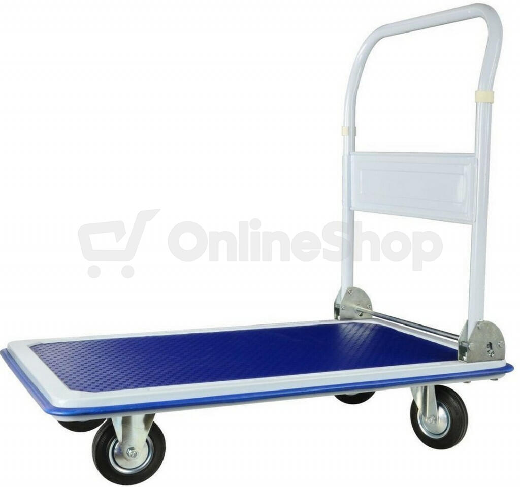 Ruční vozík, nosnost 300 kg, sklopná rukojeť GEKO | ONLINESHOP.cz