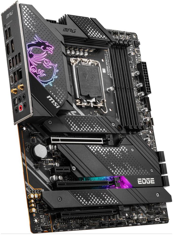 Fotogalerie MSI MPG Z690 EDGE WiFi / LGA1700 / Intel Z690 / 4x DDR5 ...