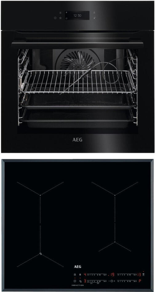 SET Trouba AEG BPE748380B + Indukční deska AEG IAE64431FB | OnlineShop.cz