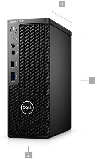 Fotogalerie DELL Precision 3260 CFF / i7-12700 / 16GB / 512GB SSD/4GB ...