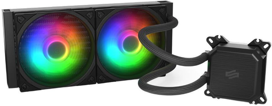 SilentiumPC Vodn Chladi CPU Navis F240 ARGB 2x 120 Mm Fluctus ARGB silentiumpc-vodn-chladi-cpu-navis-f240-argb-2x-120-mm-fluctus-argb