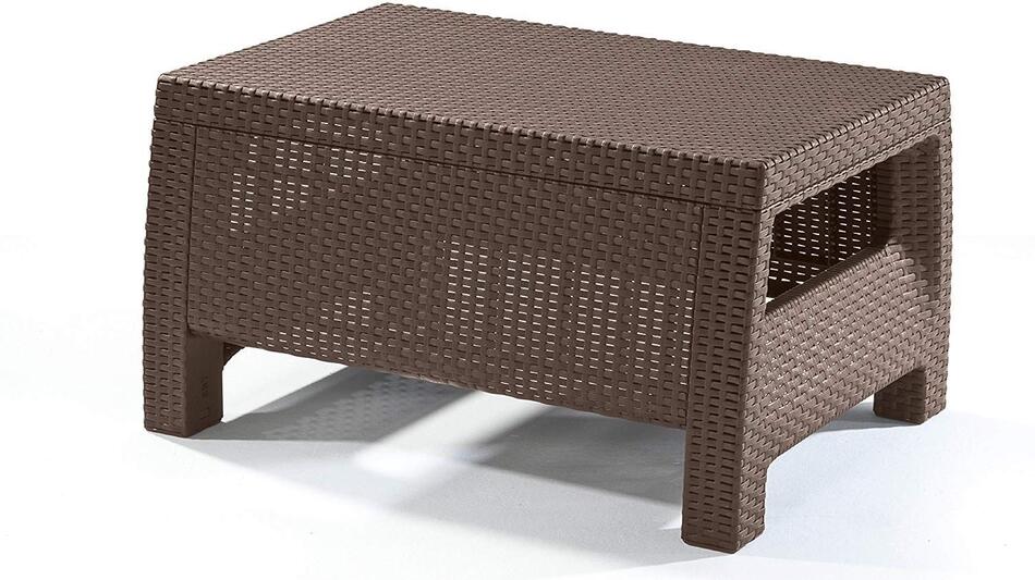 Zahradní stůl Keter Corfu II hnědý | OnlineShop.cz