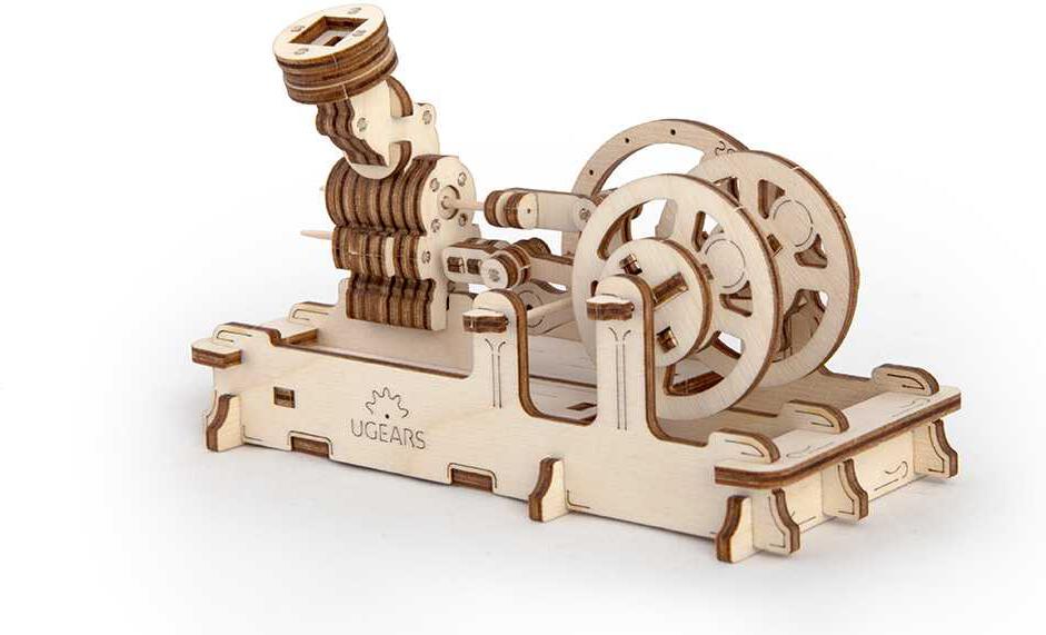 Ugears 3D dřevěné mechanické puzzle Motor | ONLINESHOP.cz