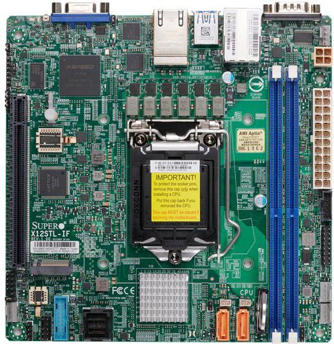 SUPERMICRO MB LGA1200 (Xeon E3-2300), C252, 2xDDR4, 6xSATA3, M.2 ...