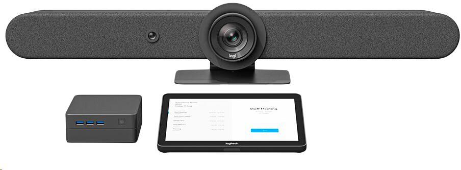 Logitech TAPMSTRALLYBAR TAP TEAMS, NUC11TNKI5, kamera RALLY BAR, EU ...