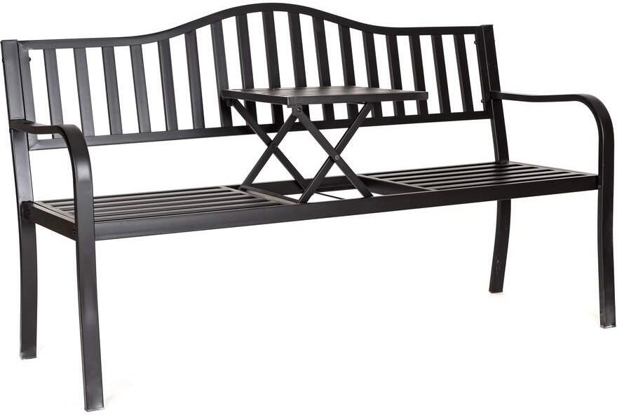 HAPPY GREEN Lavička s odkládacím stolkem REA 150 x 60 x 85 cm (50340301) | ONLINESHOP.cz