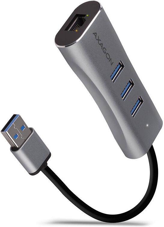 AXAGON hub USB-A / HMA-GL3AP / USB 3.2 Gen1 / 3x USB-A / 1x Micro USB ...