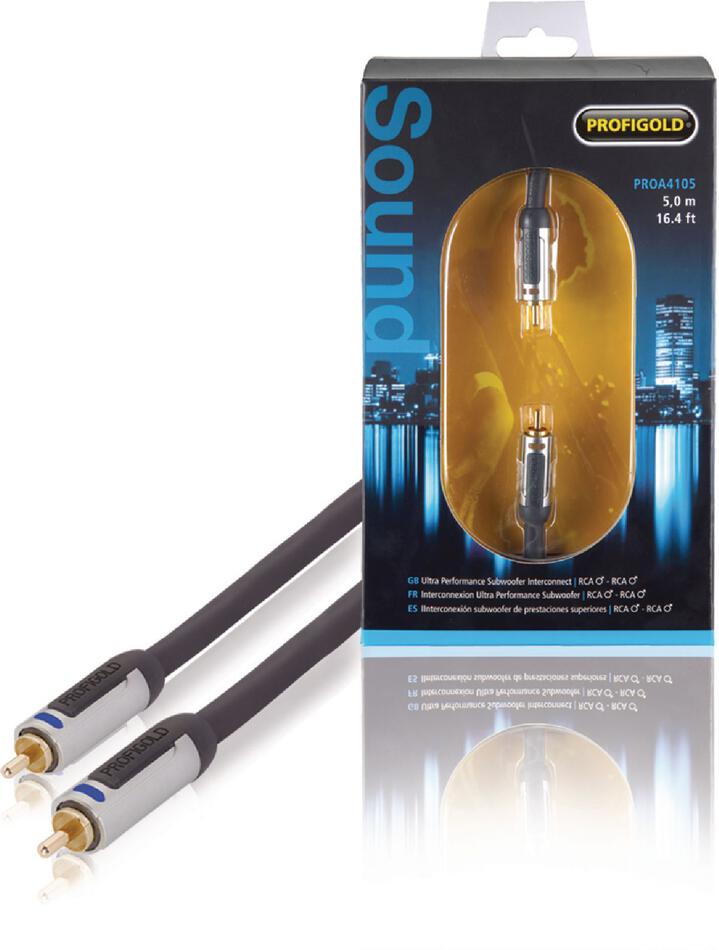 Alternativy k Profigold - Högpresterande subwooferförbindelse 5.0m ...