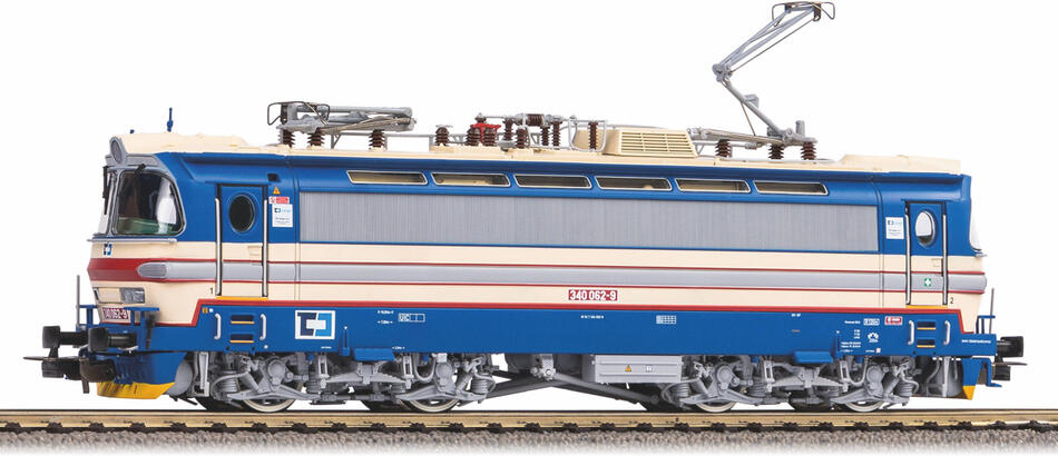 Piko Elektrická lokomotiva vč. dig. dekodéru BR 340 „Laminátka“ ČD ...