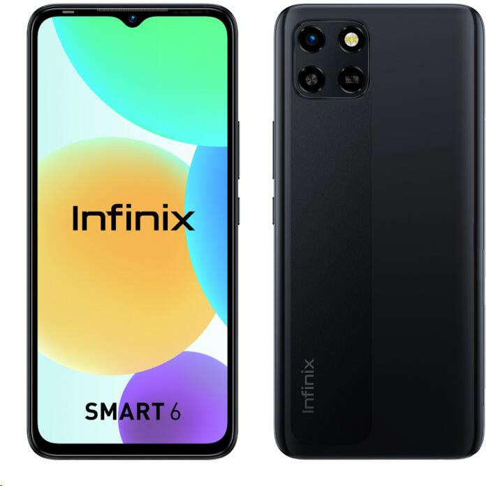 Recenze Infinix Smart 6 HD 2+32 gsm tel. Force Black, hodnocení ...