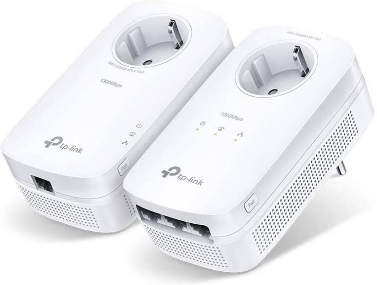 Fotogalerie TP-Link TL-PA8033P KIT průchozí powerline set (AV1300,3xGbE ...