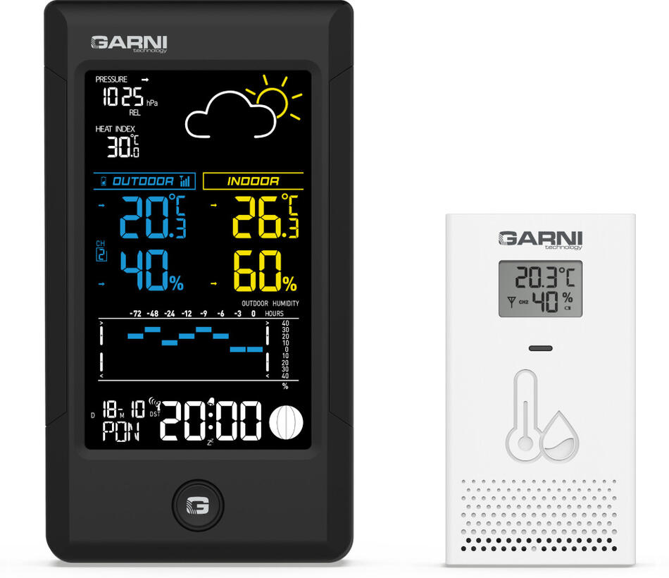 Garni technology Meteorologická stanice GARNI 615B Precise | OnlineShop.cz