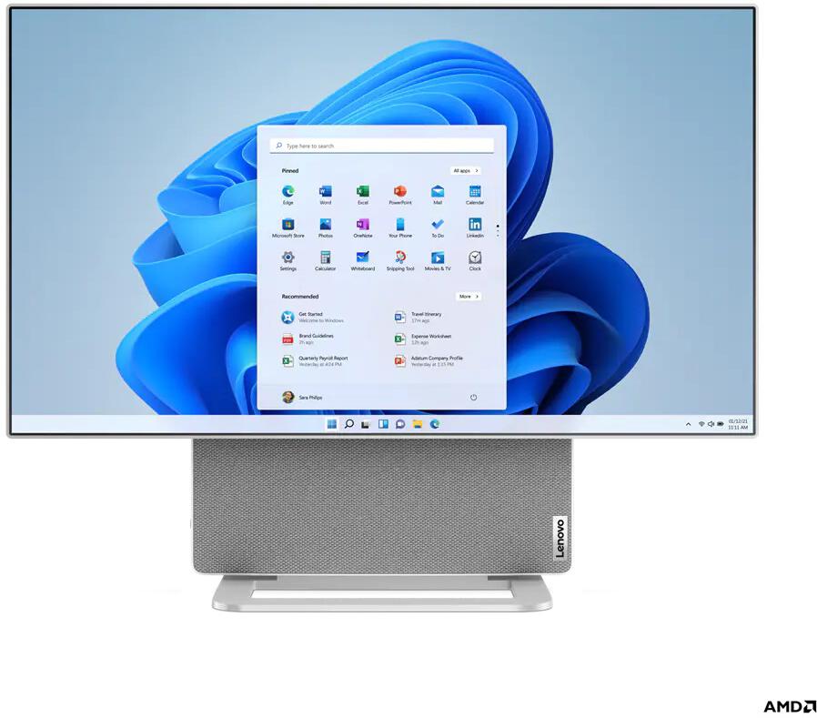 Lenovo Yoga/AIO 7 27ARH7/27"/4K UHD / R5-6600H / 16GB / 1TB SSD/Radeon ...