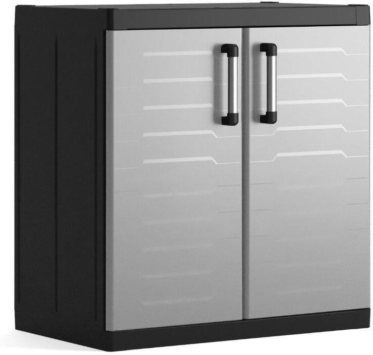 Skříň Keter Detroit XL Low šedá | OnlineShop.cz