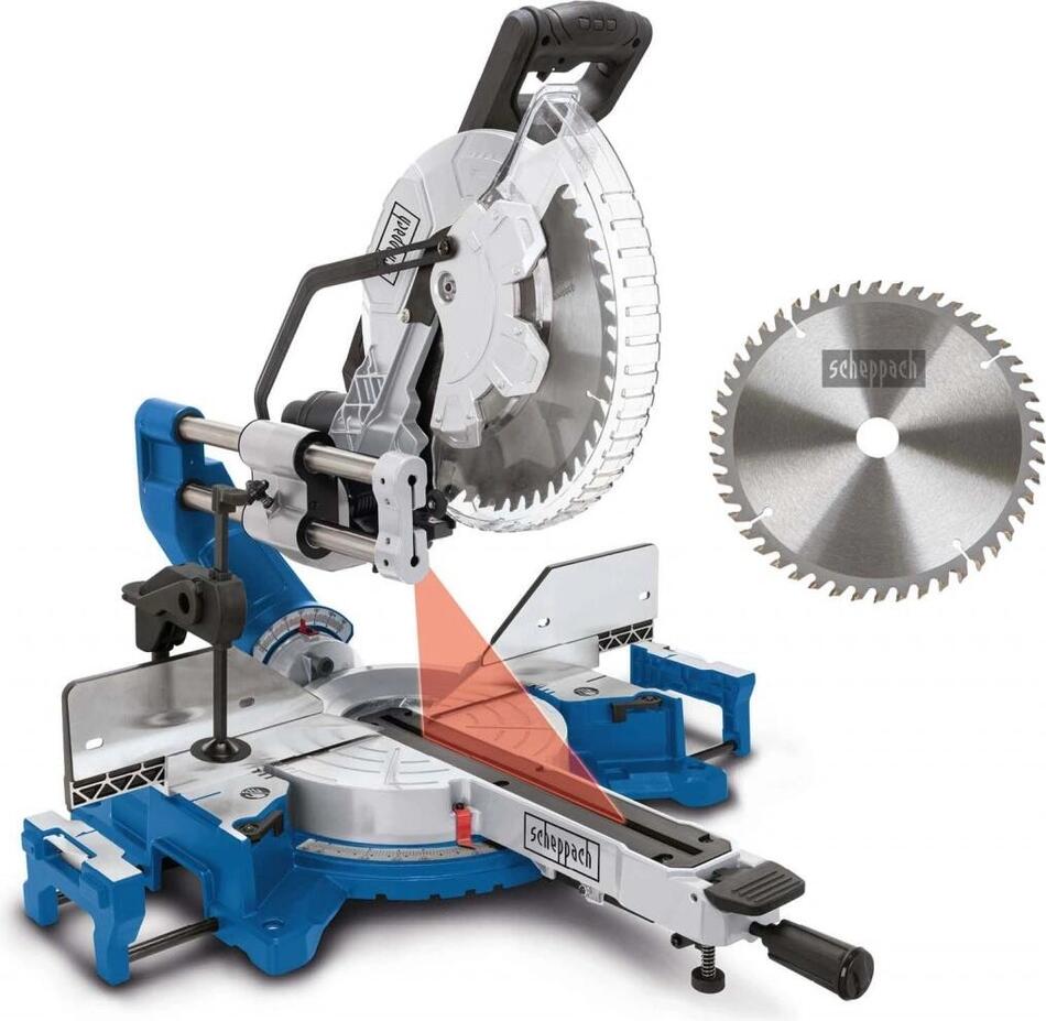 Recenze Scheppach HM 305 SL, pokosová pila s potahem a laserem ...