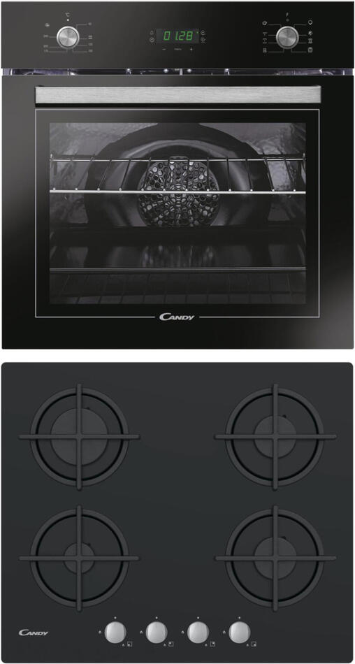 Fotogalerie Candy FCT625NL + Plynová deska Candy CSG6B/4U2 - SET Trouba ...