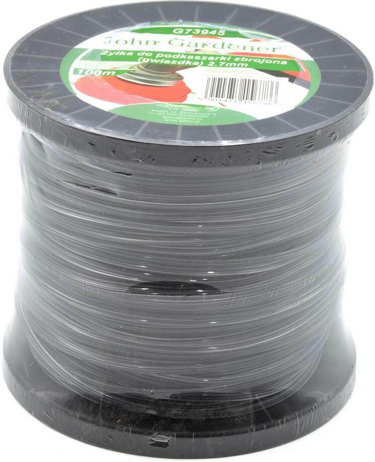 Zesílená struna pro křovinořez (hvězda) 2,7mmx100m GEKO | OnlineShop.cz