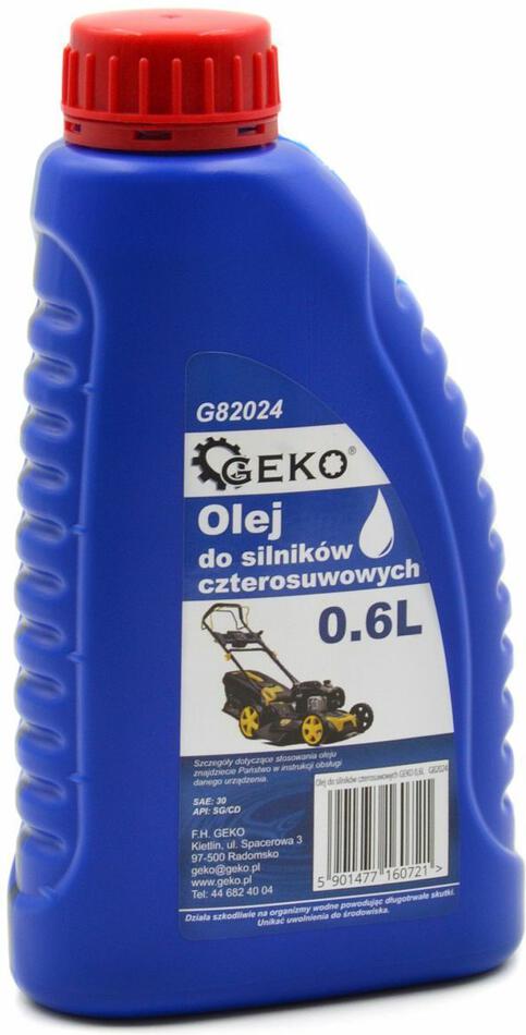 Olej pro čtyřtaktní motor, sekačky kosy benzínové 0,6L GEKO | OnlineShop.cz