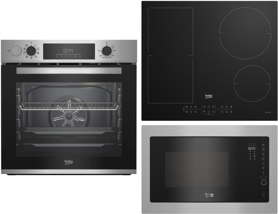 Fotogalerie BEKO Beyond BBIS12300XDE + Indukční deska Beko HII64200FMT ...