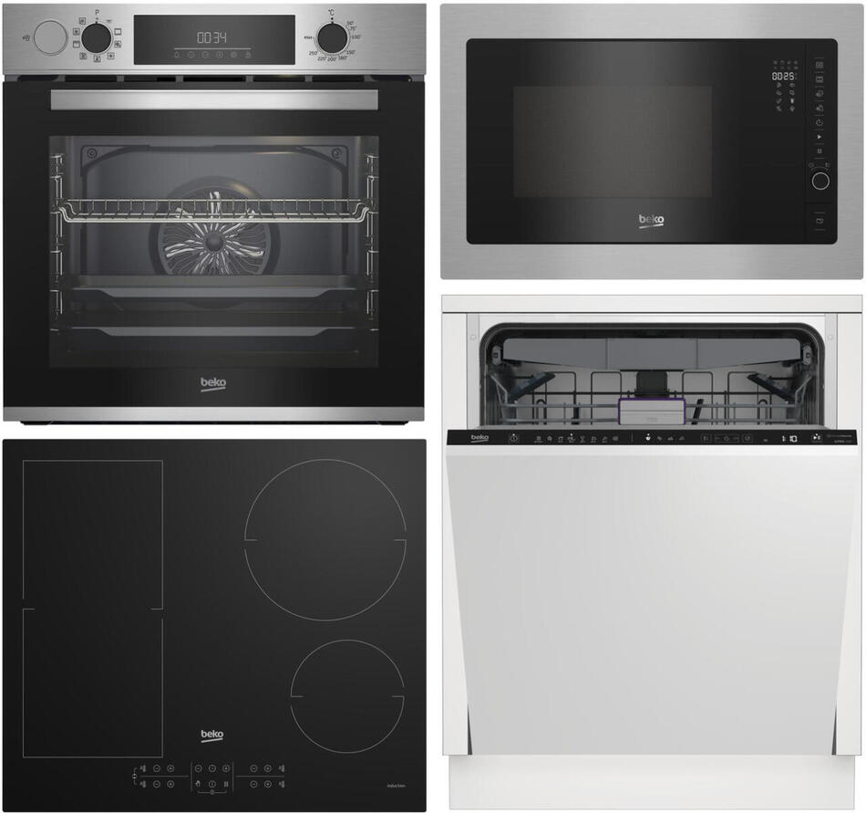 Alternativy k BEKO Beyond BBIS12300XDE + Indukční deska Beko HII64200FMT + Mikrovlnná trouba ...