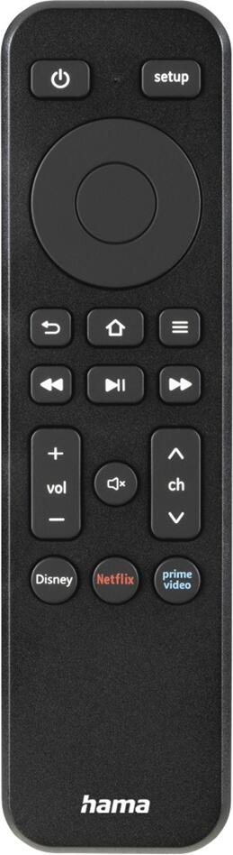 Hama univerzální dálkový ovladač 2v1 Nano, stream TV | ONLINESHOP.cz