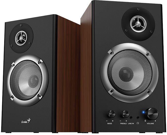 Reproduktory Genius SP-HF1200B, dřevěné | OnlineShop.cz