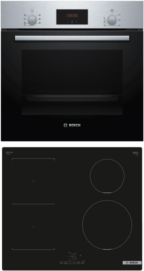 SET Trouba Bosch HBF133BR0 + Indukční deska Bosch PWP611BB5E ...
