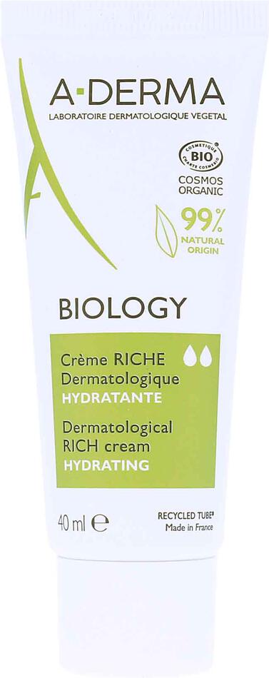 Recenze A-Derma Biology dermatologický výživný hydratační krém 40 ml ...