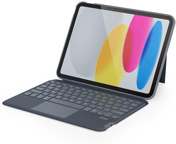 Epico Backlit Keyboard Case for iPad 10,9" (2022) - QWERTY/šedá ...
