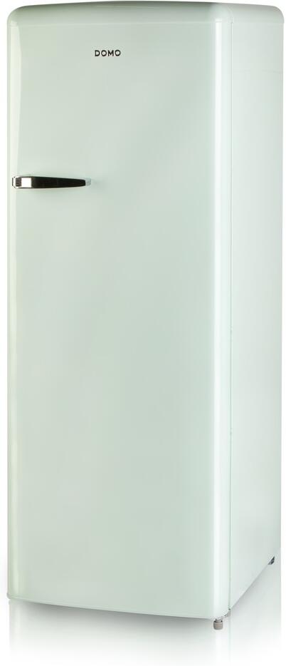 Retro lednice s mrazákem uvnitř - zelená - DOMO DO91701R | OnlineShop.cz
