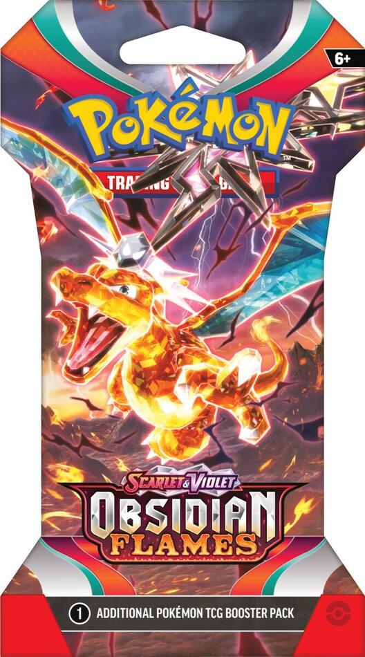 Pokémon TCG: SV03 Obsidian Flames - 1 Blister Booster | OnlineShop.cz