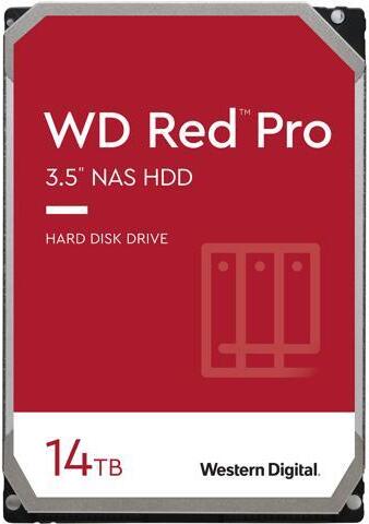 Western Digital WD Red Pro / 14TB / HDD / 3.5" / SATA / 7200 RPM/5R ...
