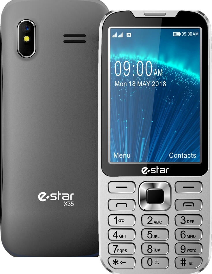 Mobilní telefon eSTAR X35, kovový, CZ lokalizace | OnlineShop.cz