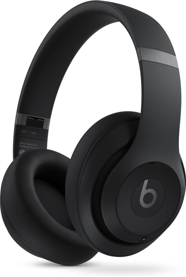 Apple beats Studio Pro / ANC / Jack / Drát / BT / Bezdrát / Černá ...