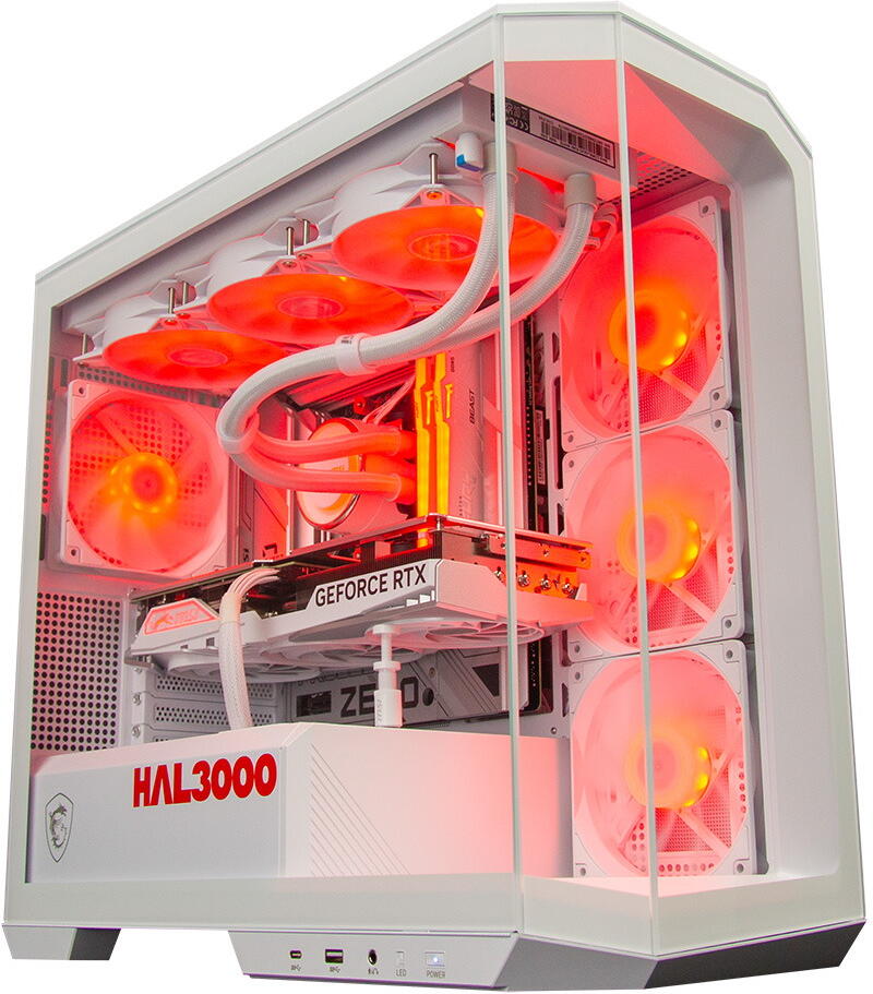 HAL3000 Alfa Gamer Zero / AMD Ryzen 7 7800X3D/ 32GB DDR5/ RTX 4070 Ti ...