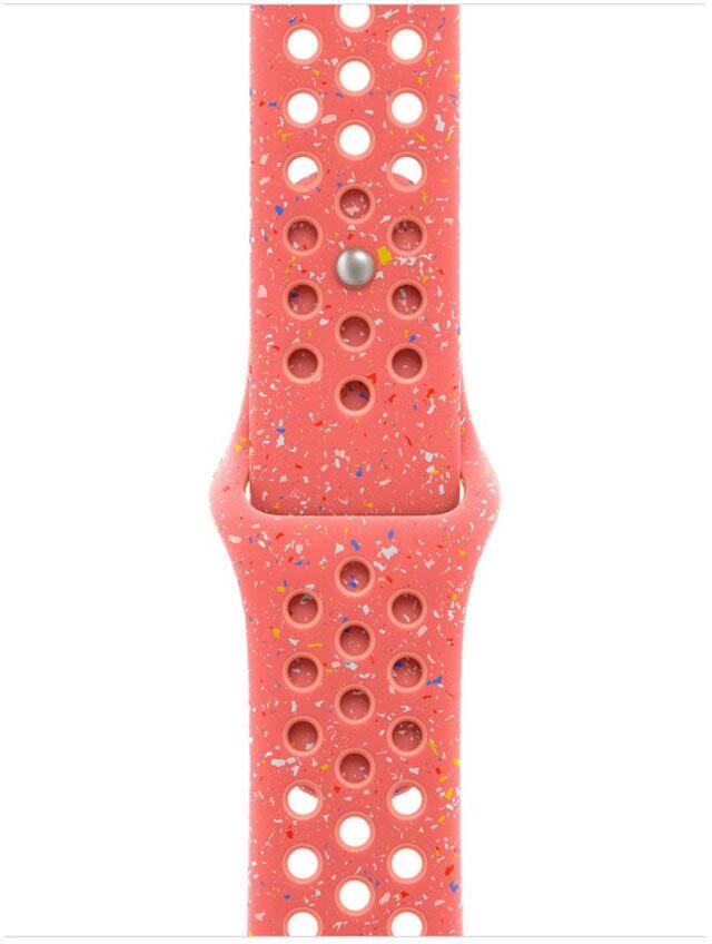 Recenze Apple Watch 42mm Magic Ember Nike Sport Band - S/M, hodnocení ...